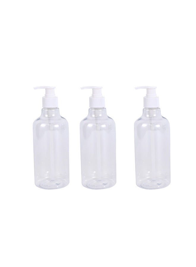 LAWAZIM Hand Sanitizer Bottle Set -3Piece 500ml- Tall Cylindrical ...