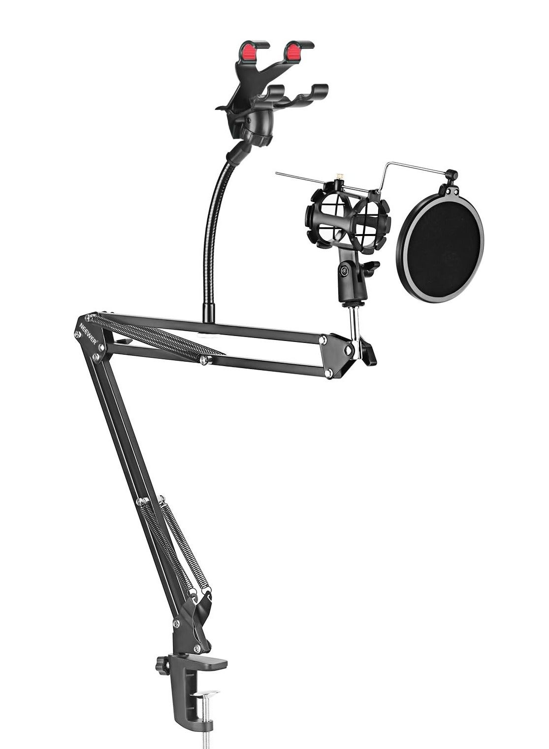 Generic Adjustable Recording Microphone Suspension Boom Scissor Arm ...