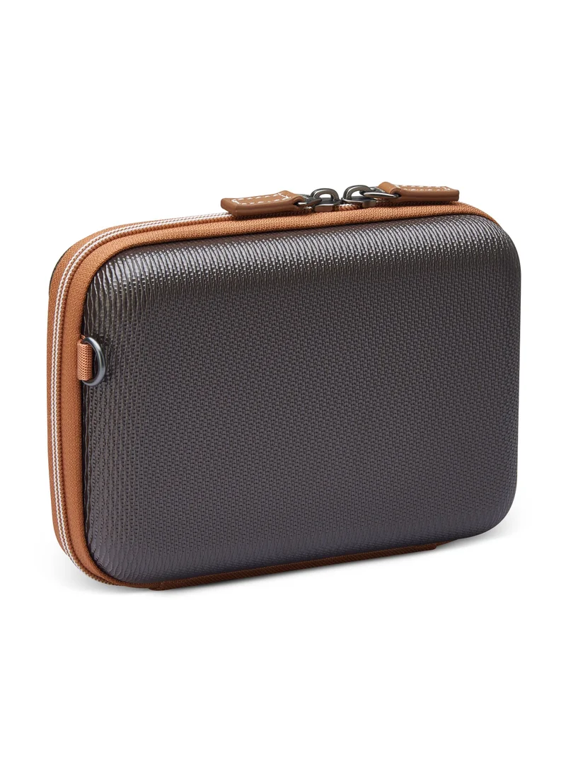 DELSEY Paris Brown Chatelet Air 2.0 Hardcase Clutch With Removable Shoulder Strap Brown | Best ...