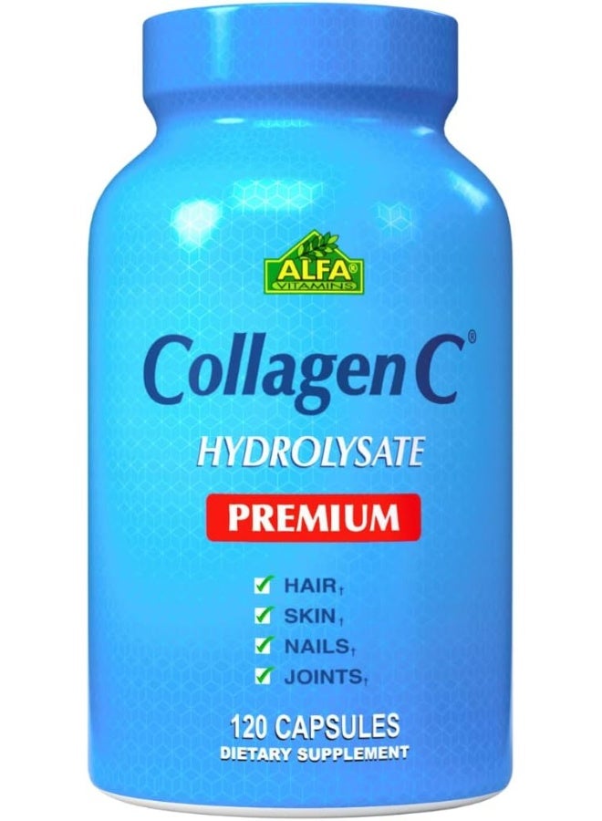alfa vitamins Collagenc - Premium Collagen Peptides Hydrolysate Formula ...