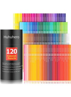 Huhuhero Colored Pencils For Adult Coloring Book 120 Color Pencils Set ...