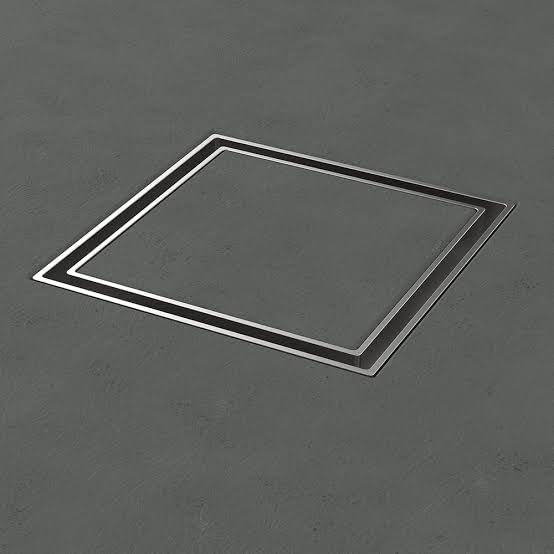 Generic Tile Insert Drain, Tile Insert Square Drain, Tile Drain, Pure ...