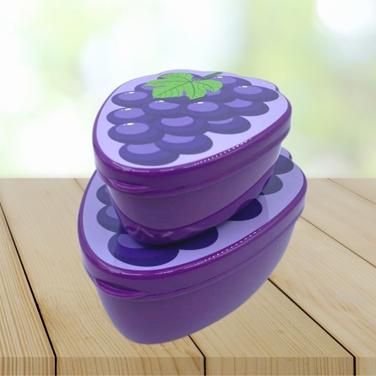 Buffer ® Set of 2 Interlocking Grape Model Storage and Nutrition ...