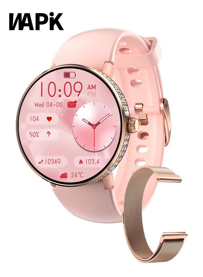 WAPIK Korean Brand ME10 Women's Smartwatch – Business & Fitness Watch ...