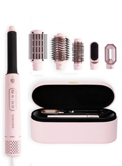DOSCHER Hair Dryer Brush Airwrap 6-in-1 Professional Hot Air Brush Set ...