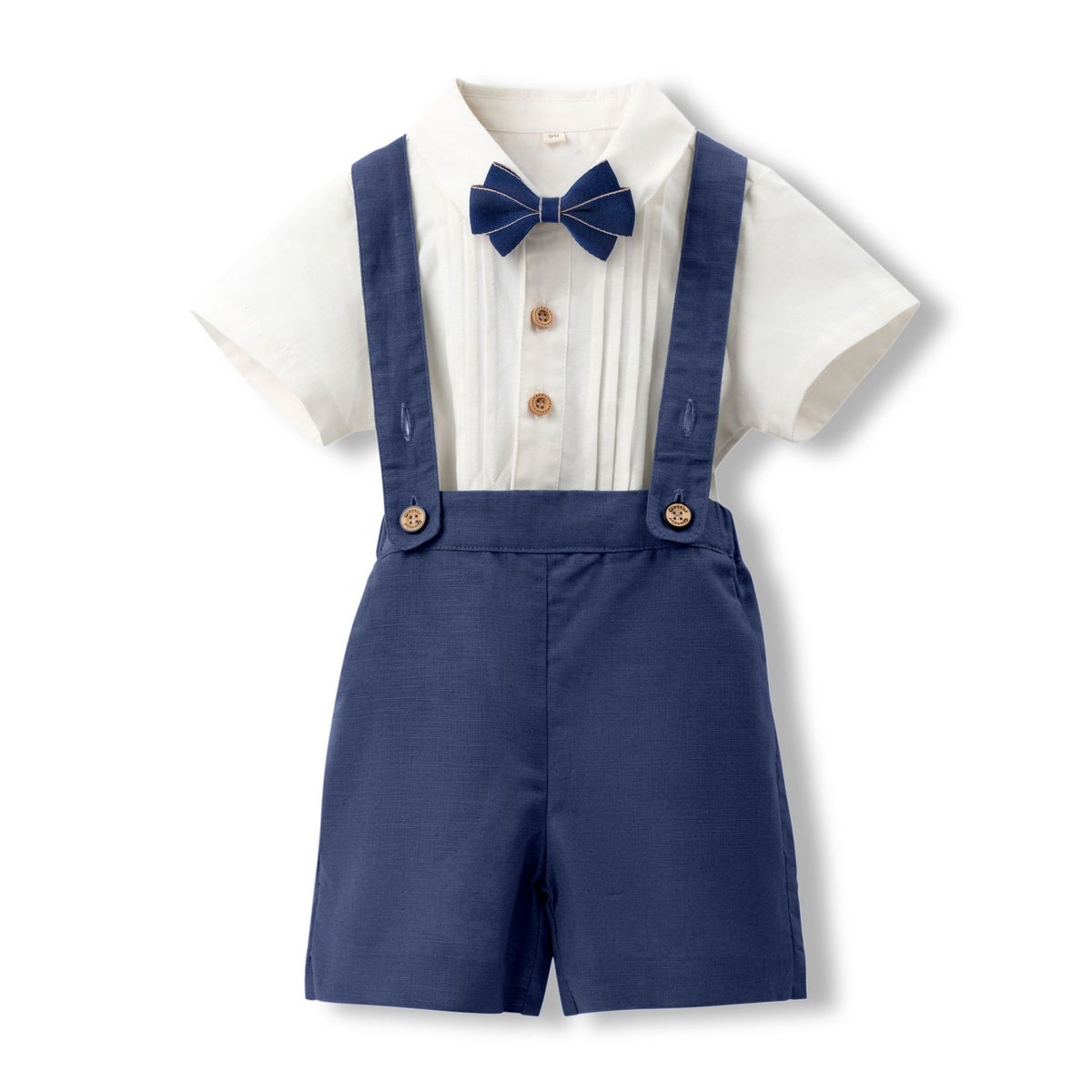 Generic Boys' Short-Sleeved Overalls Suit Summer Kindergarten ...