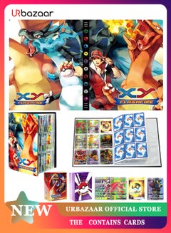 URbazaar 220 Pcs Pokemon Cards and holds 432 Cards Card Holder Binder- Including Vmax Rares V ...