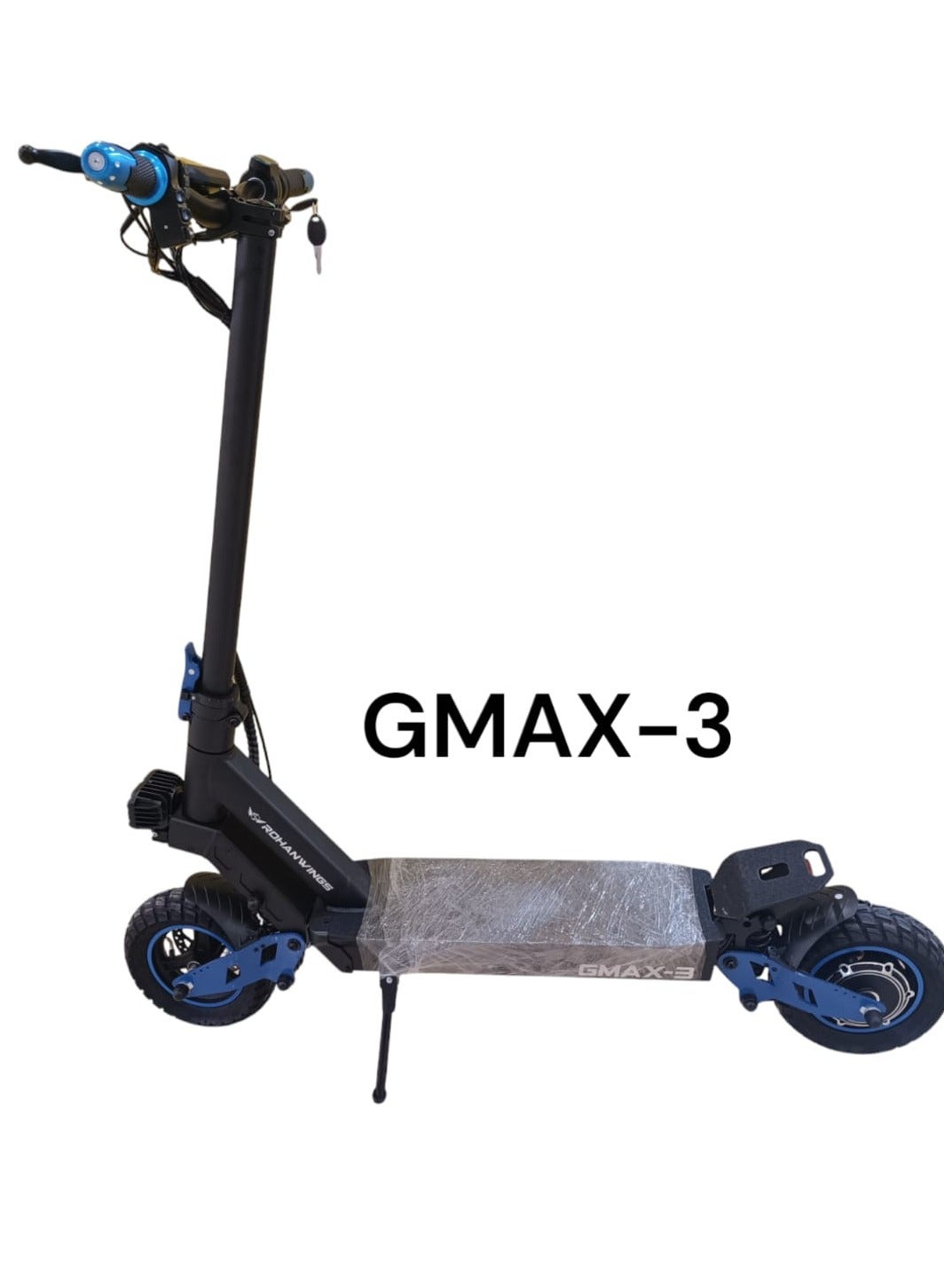 ROHAN WINGS Electric Scooter GMAX-3 With Front/Rear Shock And Bigger ...
