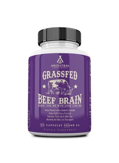 Ancestral Supplements Grass Fed Beef Brain Supplement with Beef Liver ...