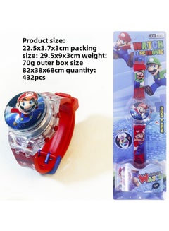 Generic Exquisite Gift Rotating Flip Light Music Watch Lid Rotating ...