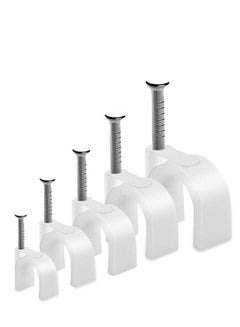 RACO Cable Clips with Steel Nails Cable Management for RG6, RG59, CAT6 ...