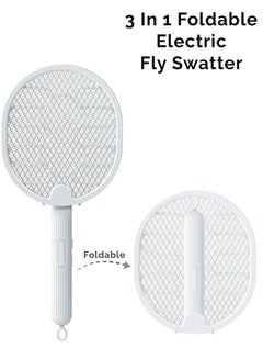 Generic 3 In 1 Handheld Electric Bug Zapper Mosquito Fly Swatter Killer ...