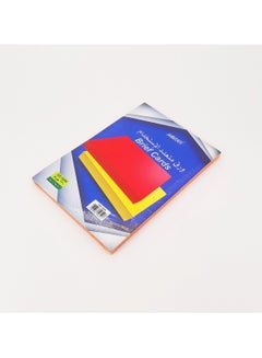 MASCO 220 Gsm Orange Brief Cards for Multi-Use, Pack of 50 Sheets KSA ...
