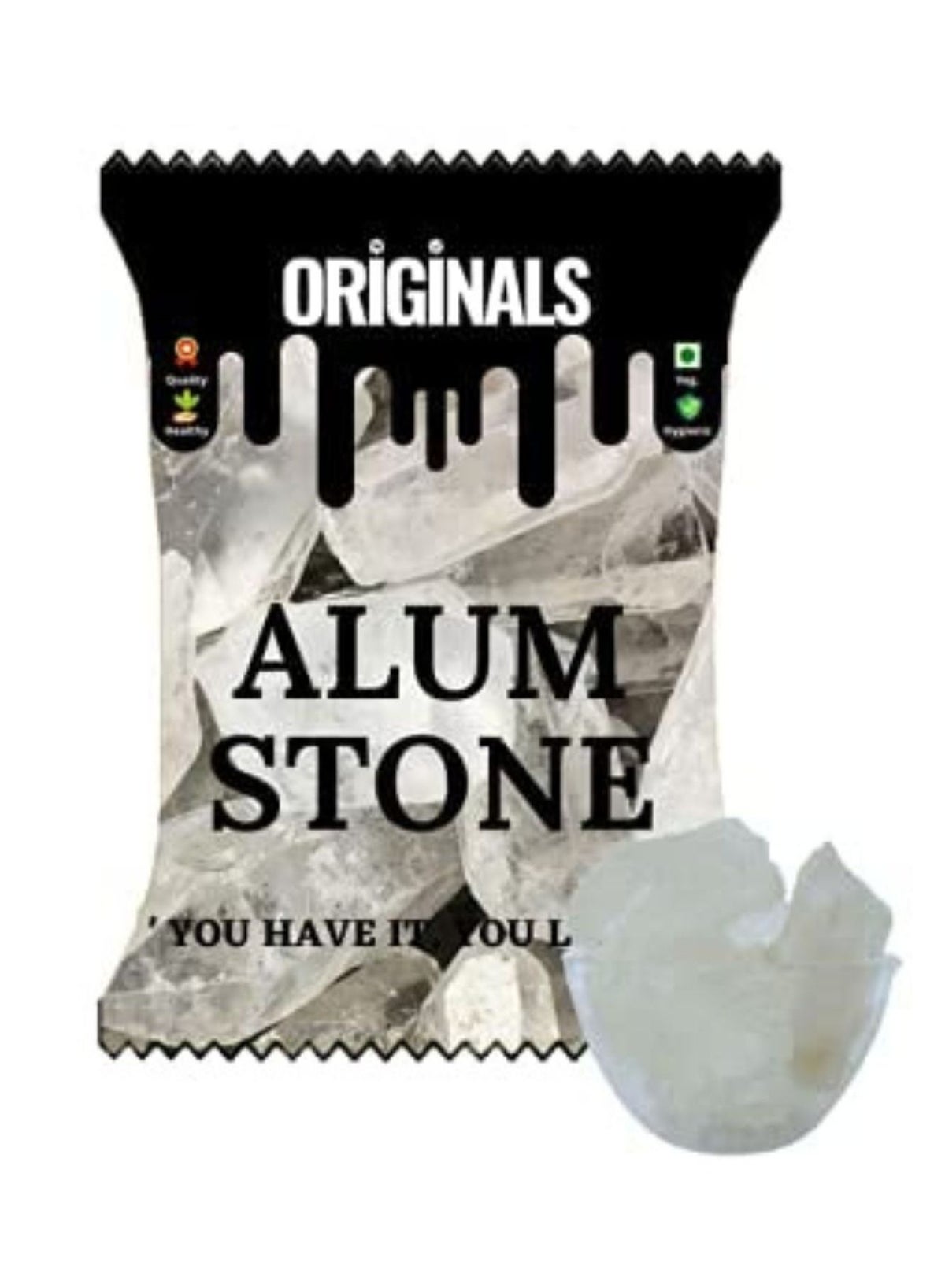Originals Natural Alum Stone Fitkari 900Grams Great for skin and after ...