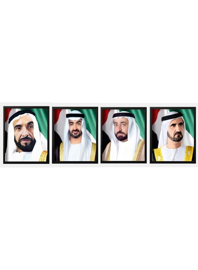 Generic Framed Portrait Set of UAE Leaders | Best Price UAE | Dubai ...