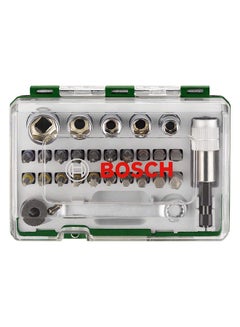 BOSCH Bosch Screwdriver Bit Set 27 pieces with Ratchet , Durable ...