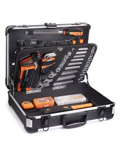 TACKLIFE TACKLIFE Tool Case, 136 Pieces Tool Box, Aluminum Tool Chest ...