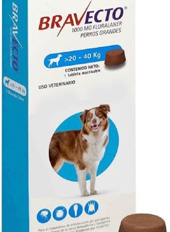 MSD MSD | Bravecto Dog Chewable Tablet 20-40 Kg Anti Tick and Flea UAE ...