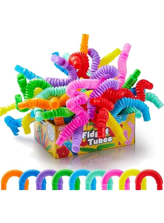 Generic 18 Pack Pop Tubes, Sensory Toys (Small) Fidget Toys Party ...