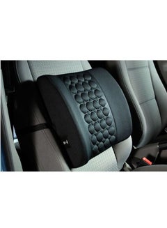 noon Car Orthopedic Back Massage Seat Cushion Black KSA | Riyadh, Jeddah