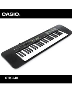 CASIO CTK-240 Digital Musical Piano Keyboard for Beginners 49 Keys 100 ...
