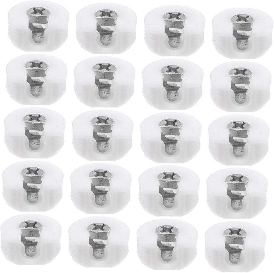 Generic 30pcs White Plastic Locking Shelf Support for Adjustable ...