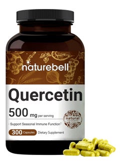 NatureBell Quercetin 500Mg Per Serving ; 300 Capsules Ultra Strength ...