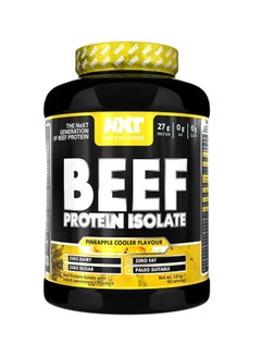 NXT Nutrition Beef Protein Isolate, Pineapple Cooler Flavour, 1.8kg, 60 ...