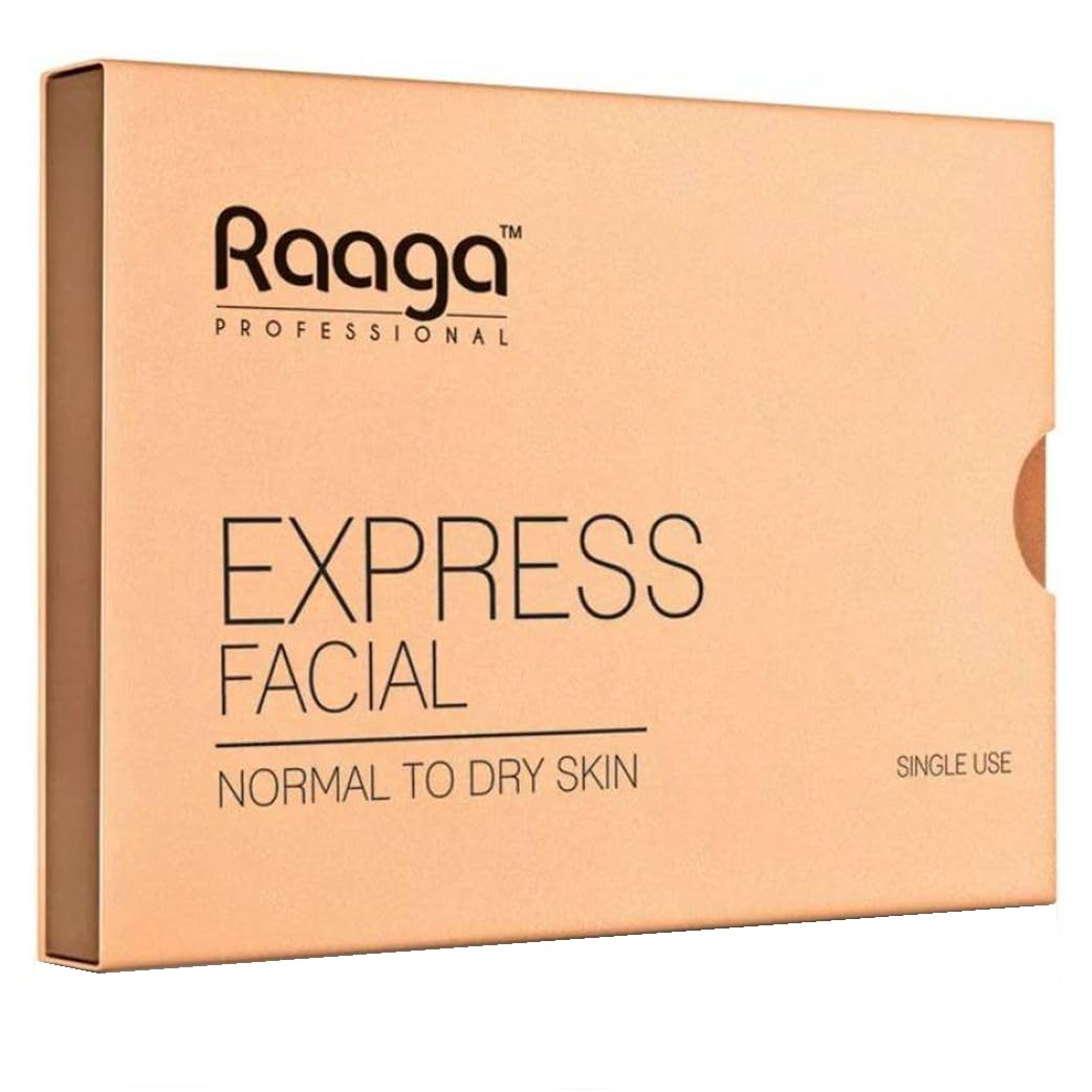 RAAGA PROFESSIONAL Express Facial Kit Single Use One Time Facial Kit ...