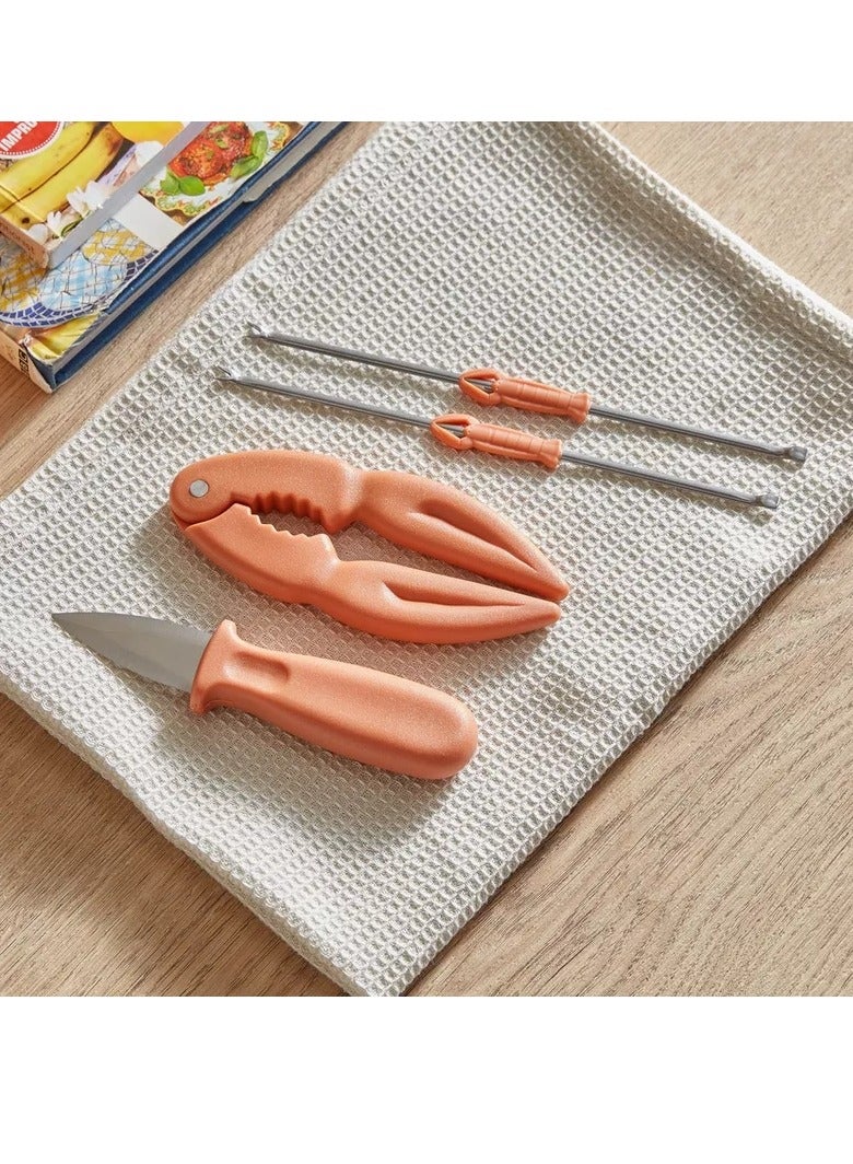 Home Box Easy Chef 4-Piece Seafood Tool Set | Best Price KSA | Riyadh ...