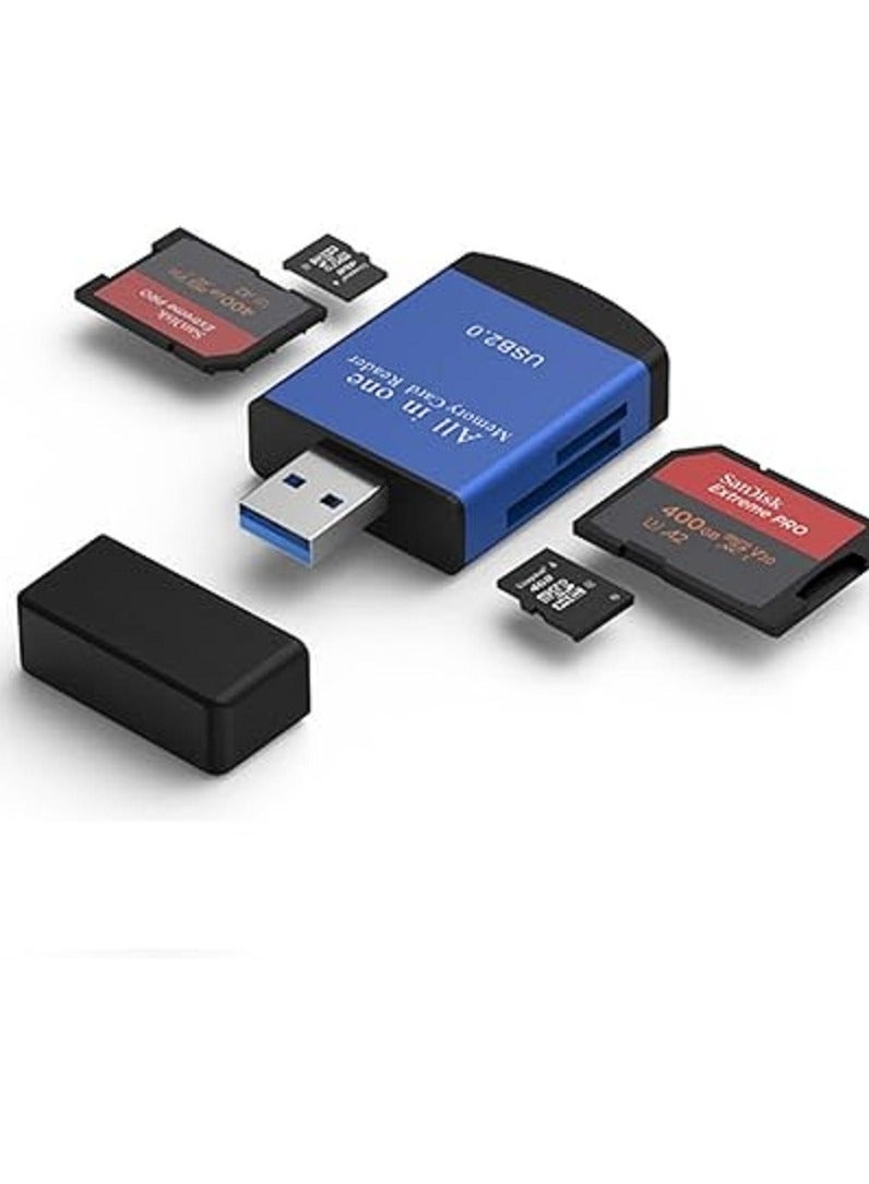 Generic TXY Card Reader 4 in 1 USB2.0 to SD Micro SD TF MS MMC M2 Card Reader for Laptop Smart ...