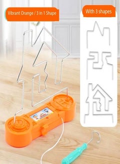 fashionhome 3 in 1 Shapes Buzz Wire Steady Hand Maze Game Intensive ...