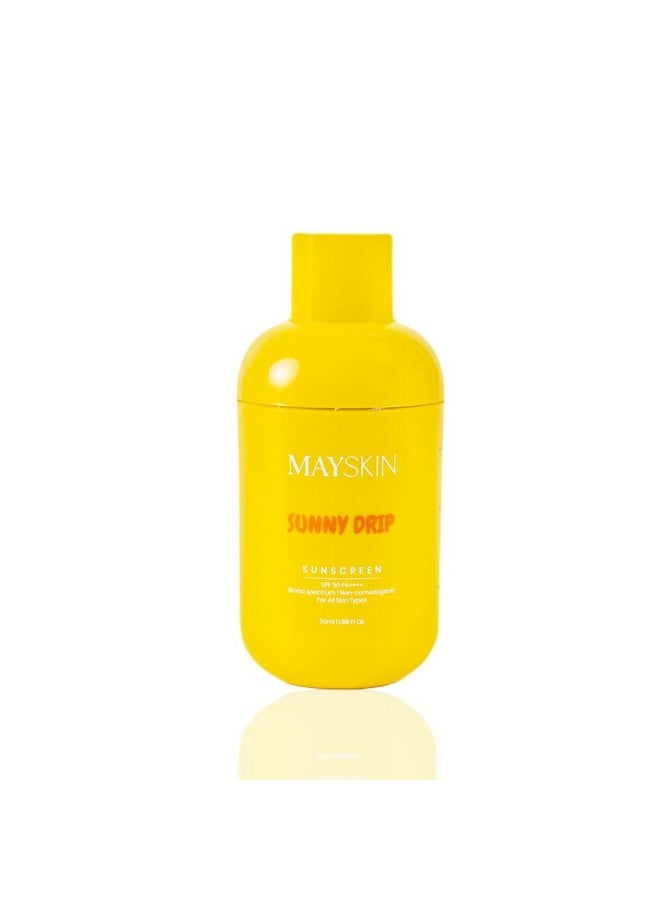 MAYSKIN Sunny Drip Sunscreen Spf 50 Pa++++ Broad Spectrum Lightweight ...