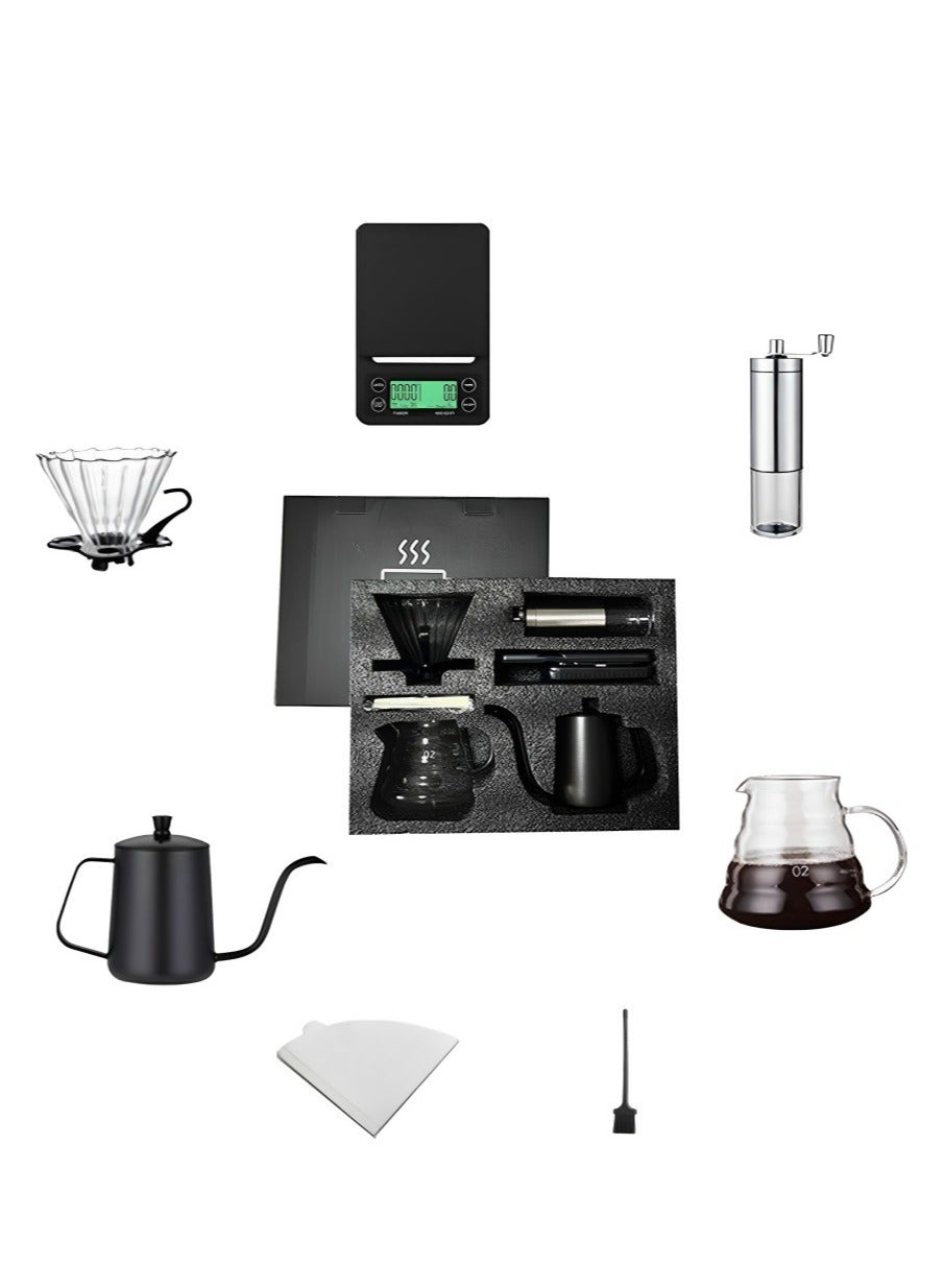 Generic V60 Coffee Maker Drip Coffee Maker Set with Portable Handheld Gift Box | Best Price KSA ...