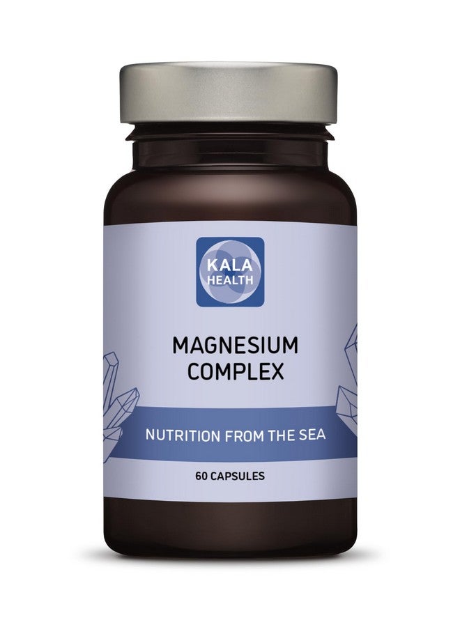 Kala Health Natural Magnesium Complex Capsules - 100% Aquamin MG TG ...