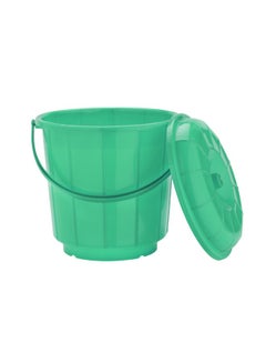Royalford Plastic Bucket with Lid, 7L Bucket with Handle, RF10682 ...