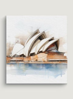 Generic (Assembly frame) Diagrammatic sketch of Sydney Opera, Blueprint ...