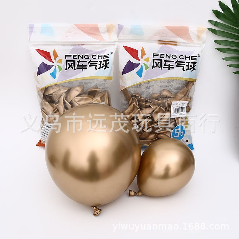 Generic 5-Inch 10Inch 12Inch Full-Size Pinwheel Metal Balloons Birthday ...