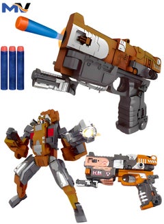 MAGIC VAULT Toy Gun Pistol - 2-1 Transformable Toy Gun Robot - Manual ...