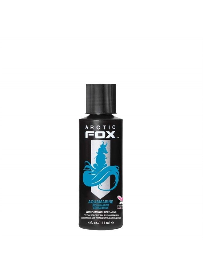 ARCTIC FOX Vegan and Cruelty-Free Semi-Permanent Hair Color Dye (4 Fl Oz, AQUAMARINE) | Best ...