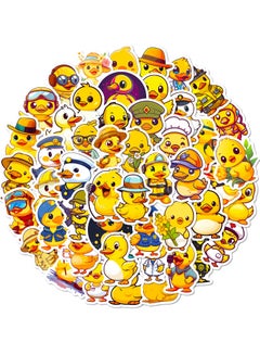 Generic 50 PCS Yellow Duck Stickers Waterproof Cute Yellow Duck ...