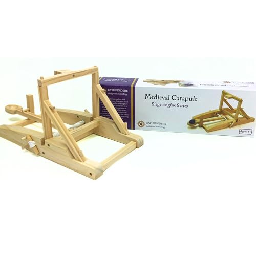 Pathfinders PATHFINDERS STEM Kit – Medieval Catapult kit| Trebuchet ...
