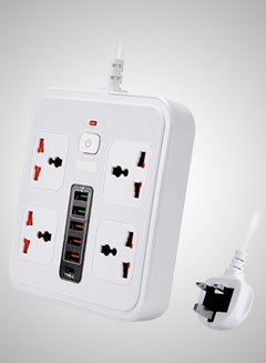 TYCOM Tycom Power Strip Surge Protector with USB + Type C, Extension ...