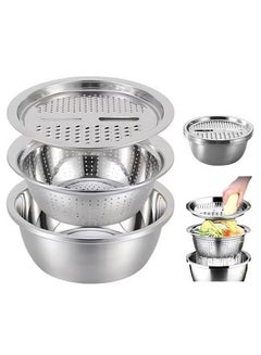 Generic Multifunctional 3-in-1 stainless steel grater basin drain ...
