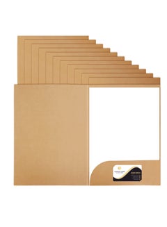 Excefore Kraft Paper Folders for A4 Files Folders, Kraft Paper Business ...