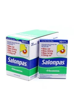 Salonpas Salonpas Pain Relief Patches | 20 Patches per Box | Japanese ...