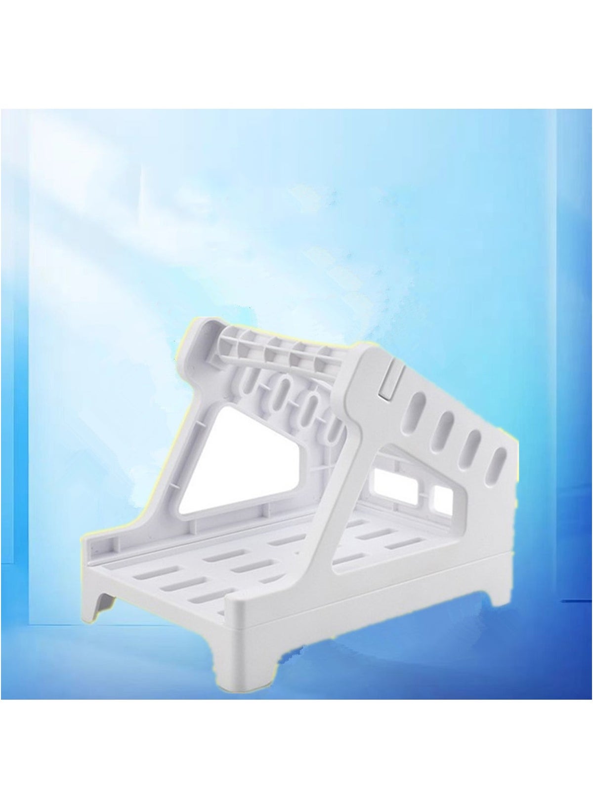 Arabest Label Printer Stand for Folding Labels, 2 in 1 Desktop Thermal ...