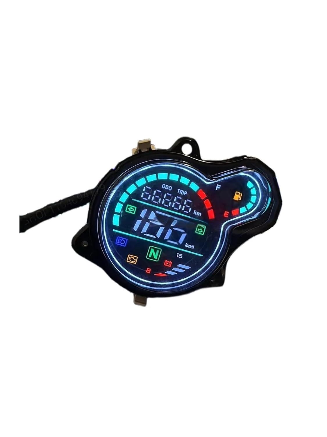Generic Digital Speed Meter Tachometer Odometer for Honda Navi 110 ...