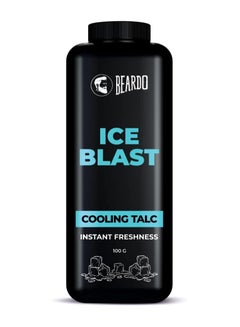 BEARDO Beardo Ice Blast Talc powder for men | INSTANT ICY COOLING ...