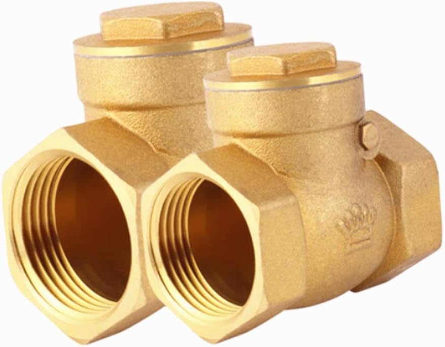 Generic Brass Swing Check Valve Non Return Valve 1 2 3 4 Inch Size DN40 ...